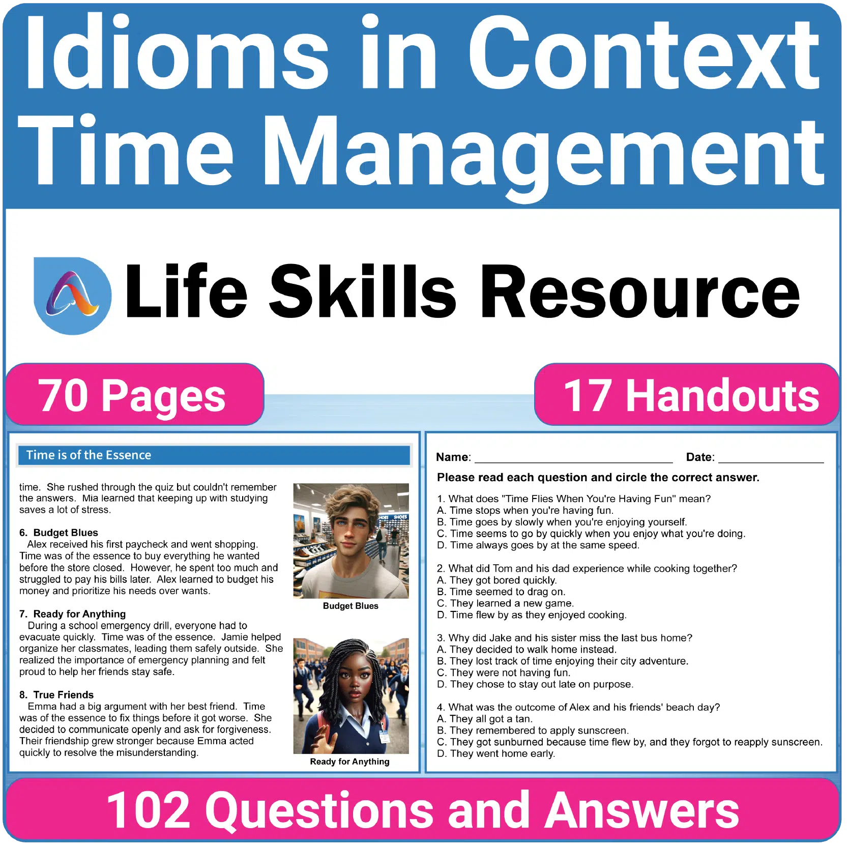 Time Management - Idiom in Context - Adulting Life Skills Resources
